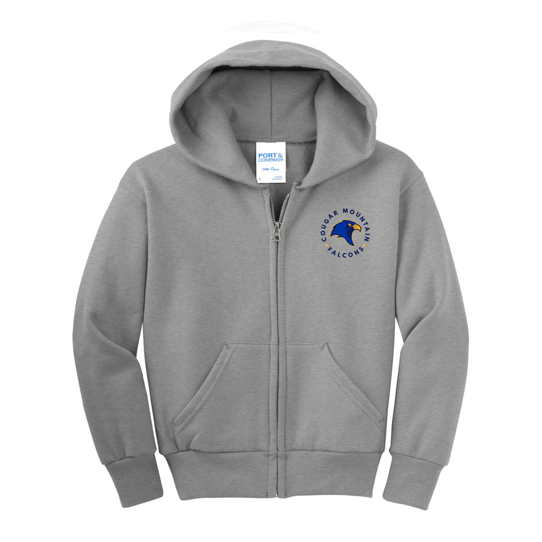Full Zip Hoodie – Cougar Mountain Spirit Wear